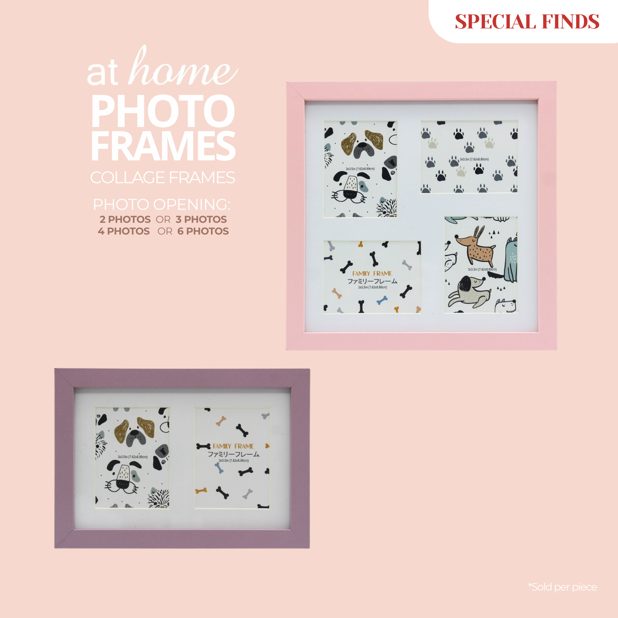 [SALE] DSO Zelene Zenai Zana and Zia Collage Family Frame