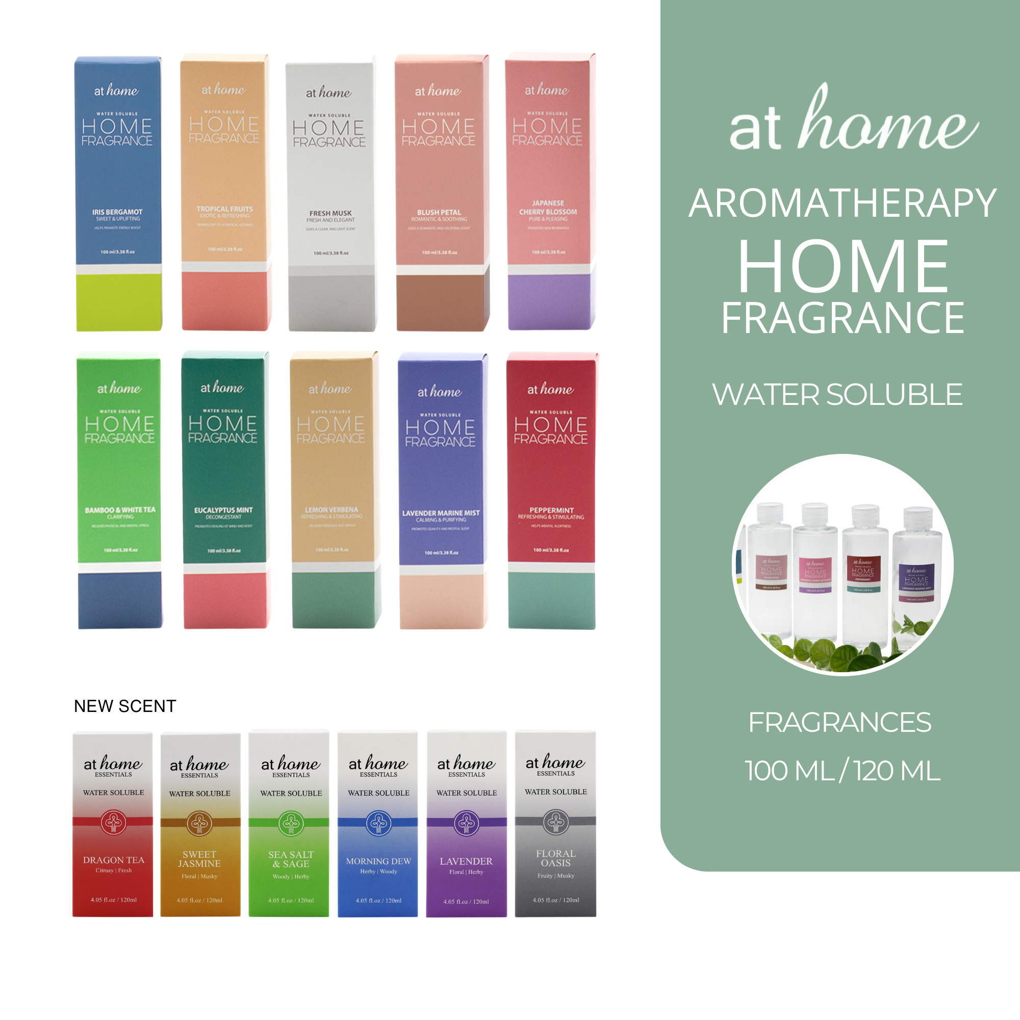 [SALE] Arya Home Fragrance Water Soluble Oil 100-120ml — Essential