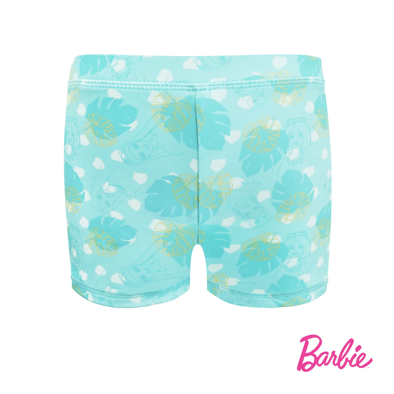 Barbie Cropped Rashguard Set