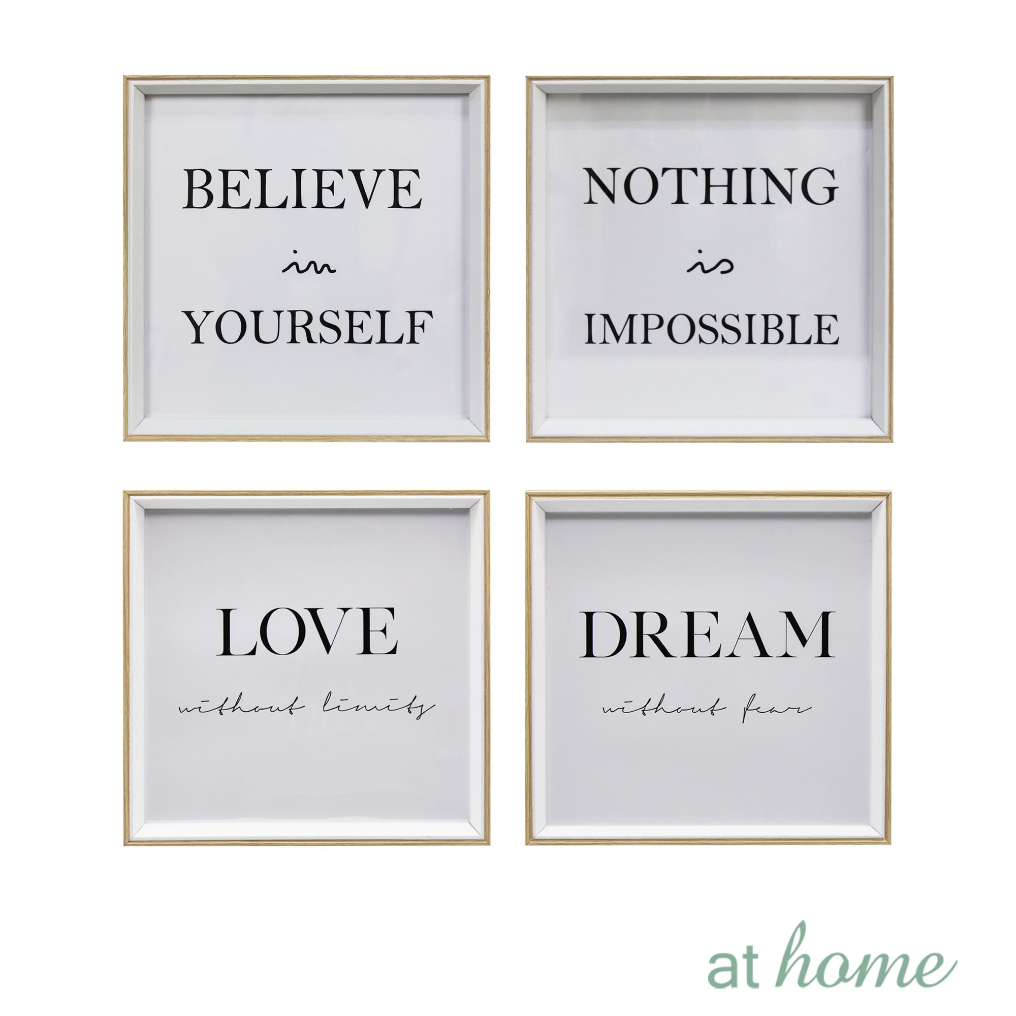 Positive Vibes Wall Frame