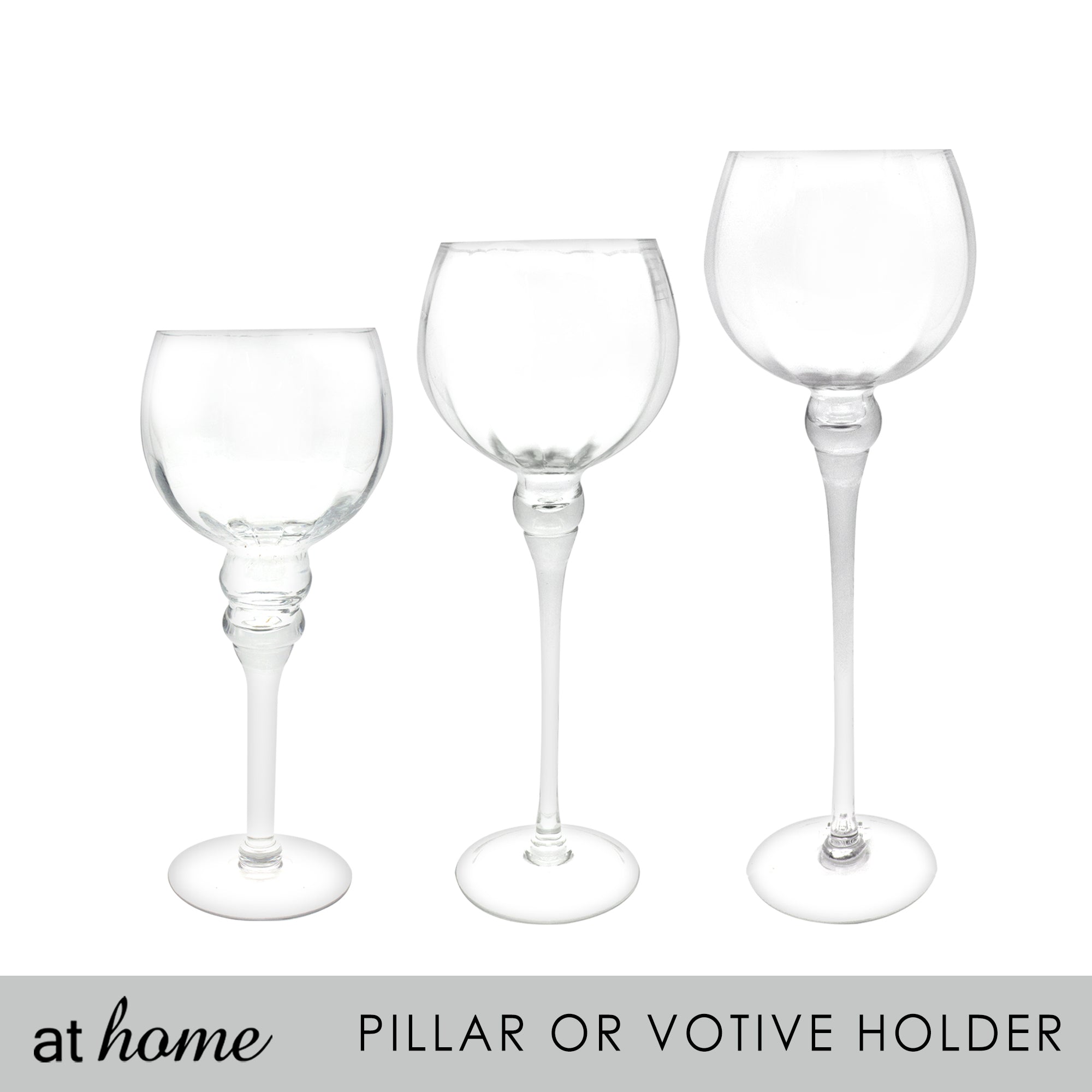 Yolanda Glass Candle Holder — Essential