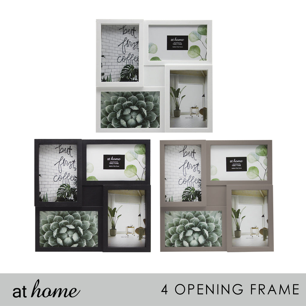 Summer Collage Family Frame 4 Photo Slots